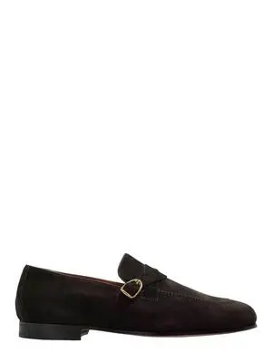 TOM FORD Suede Loafers - Brown