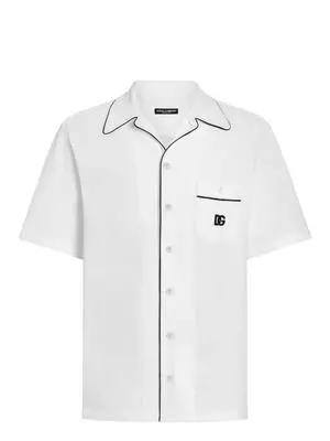 Dolce & Gabbana Cotton-silk Shirt - White