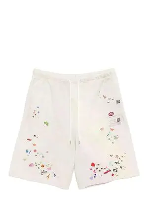 Mihara Yasuhiro Graphic-printed Shorts - Neutrals