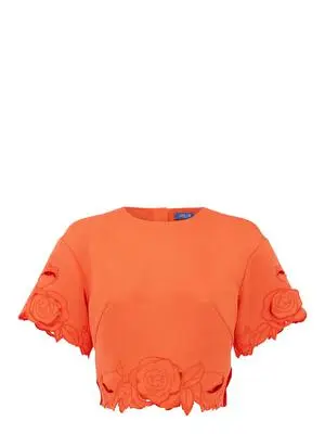 LEO LIN Indie Sleeve Top - Orange