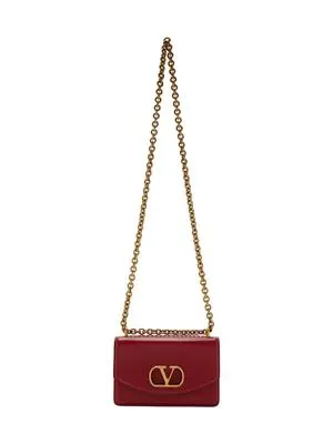 VALENTINO Small Leather Shoulder Bag