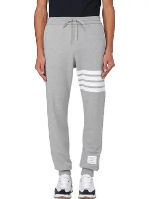 Thom Browne Cotton Trousers - Grey 1