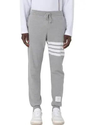 Thom Browne Cotton Trousers - Grey