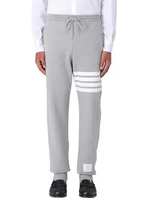 Thom Browne Cotton Trousers - Grey