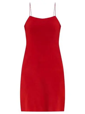BY MALENE BIRGER Edello Spaghetti-strap Mini Dress - Red
