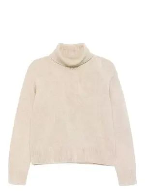 FRAME Turtleneck Jumper - Neutrals