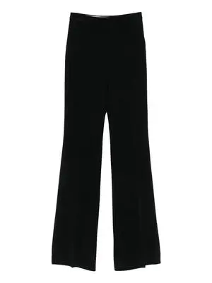 Max Mara High-waisted Trousers - Black