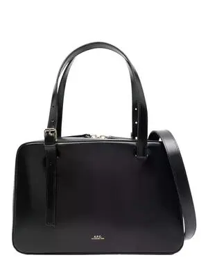 A.p.c. Virginie Box Bag - Black