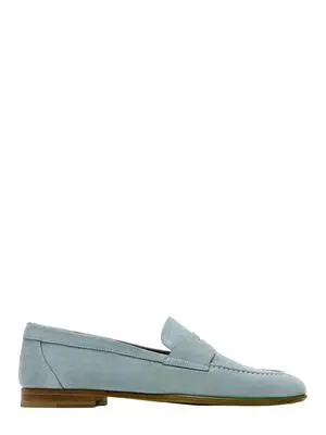 Magnanni Sonya Suede Loafers - Blue