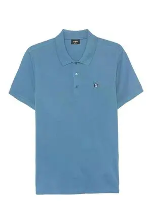 Fendi Air Force Polo Shirt Blue