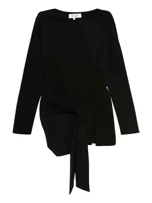 Diane Von Furstenberg Rosalind Top - Black