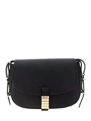 Pinko Leather Cross Body Bag - Black
