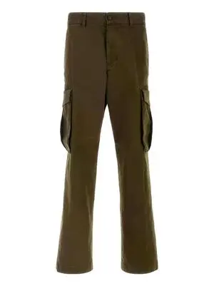 Dsquared2 Stretch-cotton Cargo Trousers - Green