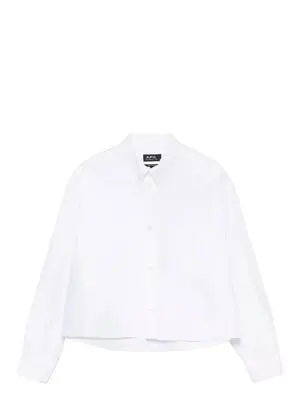 A.p.c. Cotton Shirt - White