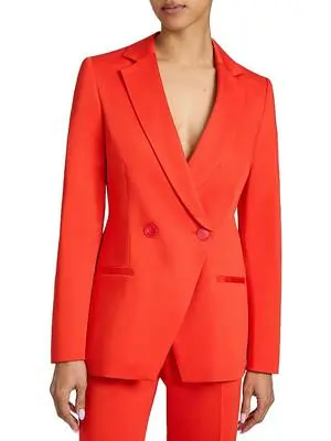 Santorelli Rowan Double-breasted Jacket - Poppy