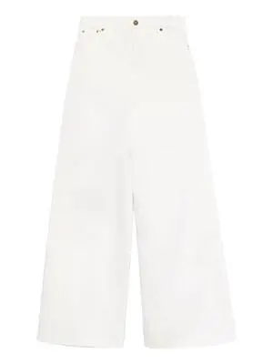CHLOÉ Wide Leg Cotton Pants