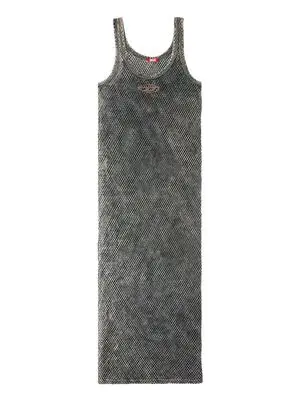 DIESEL® Mesh Tank Dress - Grey