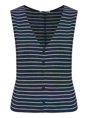 RAG & BONE Striped Button-Up Top