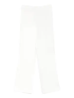 MARCCAIN Elasticated-waistband Trousers - White