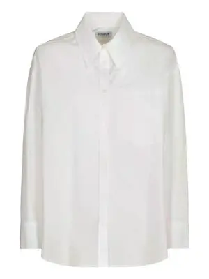 DONDUP Cotton Button Down Shirt - White
