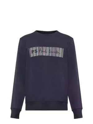 Paul Smith Logo-print Sweatshirt - Blue