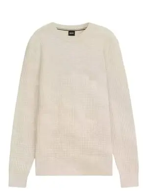 BOSS Crew Neck Cotton Sweater