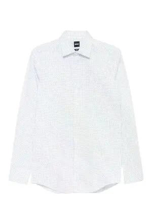 BOSS Printed Shirt - White