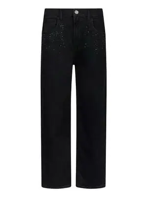 Liu Jo Five-pocket Straight Leg Jeans - Black