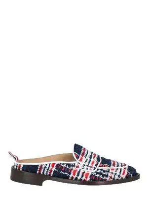 Thom Browne Textile Mules - Navy