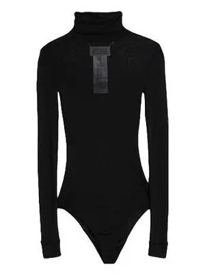 MAISON MARGIELA Bodysuit Viscose Polyamide - Black
