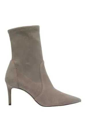 STUART WEITZMAN 75mm Heeled Boots - Grey