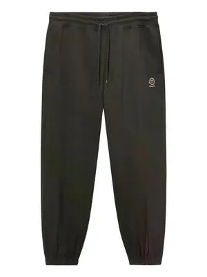 FINGERCROXX Elasticated-cuffs Track Pants - Black
