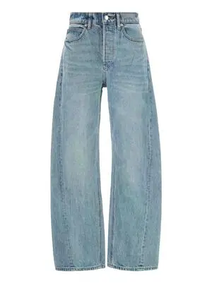 ALEXANDER WANG Logo-Patch Jeans