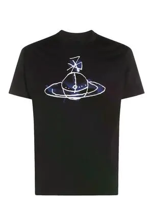 VIVIENNE WESTWOOD Graphic-print T-shirt - Black