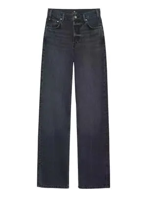 ANINE BING Roy Mid-rise Boyfriend Jeans - Black