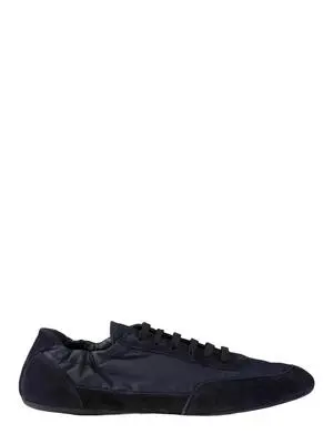 Prada Re-nylon Suede Collapsible Sneakers - Blue