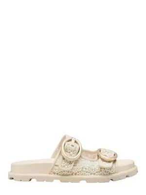 STUART WEITZMAN Benni Slides - Neutrals