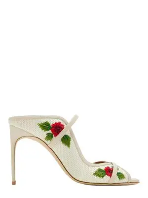 MALONE SOULIERS 90mm Noah Sandals - White
