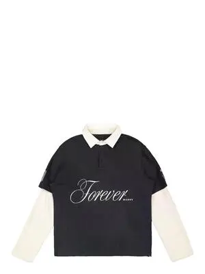 MISBHV Cotton Polo Top - Blue
