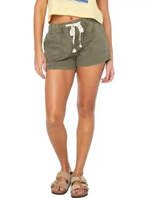 Roxy Drawstring Shorts - Four Leaf