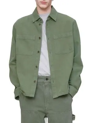 A.p.c. Leon Organic Cotton Jacket - Green