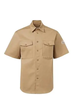 Moncler Cotton Shirt - Beige