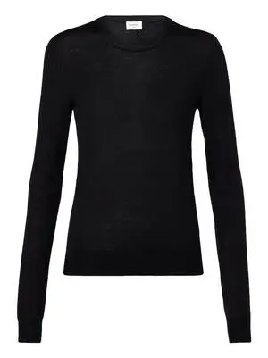 Saint Laurent Wool Sweater - Black