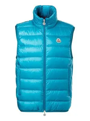 Moncler Quilted Down Vest - Blue