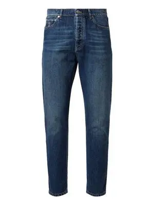 Brunello Cucinelli Mid-rise Slim Jeans - Blue