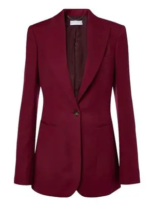 Stella McCartney Wool Blazer - Burgundy