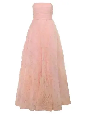 Rebecca Vallance Willow Strapless Dress - Pink