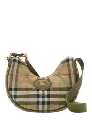 Burberry Horseshoe Crossbody Bag - Beige
