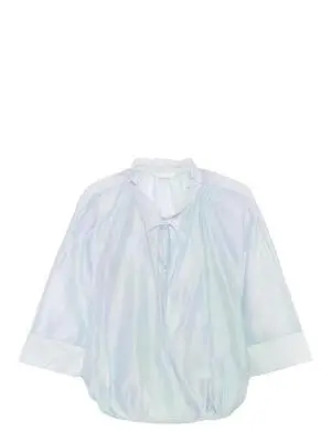LESS Layered Blouse - Blue