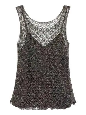 JNBY Sleeveless Knitted Vest - Grey
